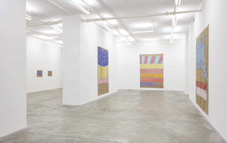 Giorgio Griffa at Casey Kaplan – Art Viewer