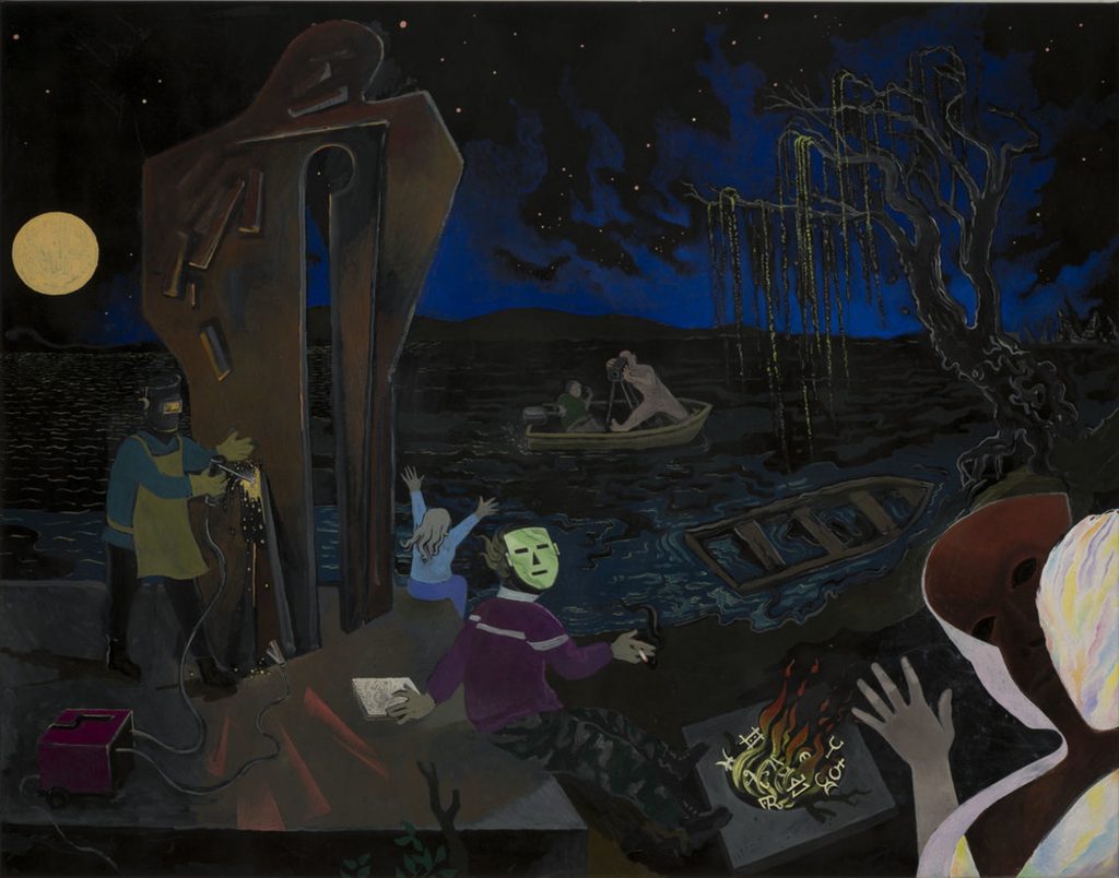 Mi Kafchin and Stuart Lorimer at Lyles & King – Art Viewer