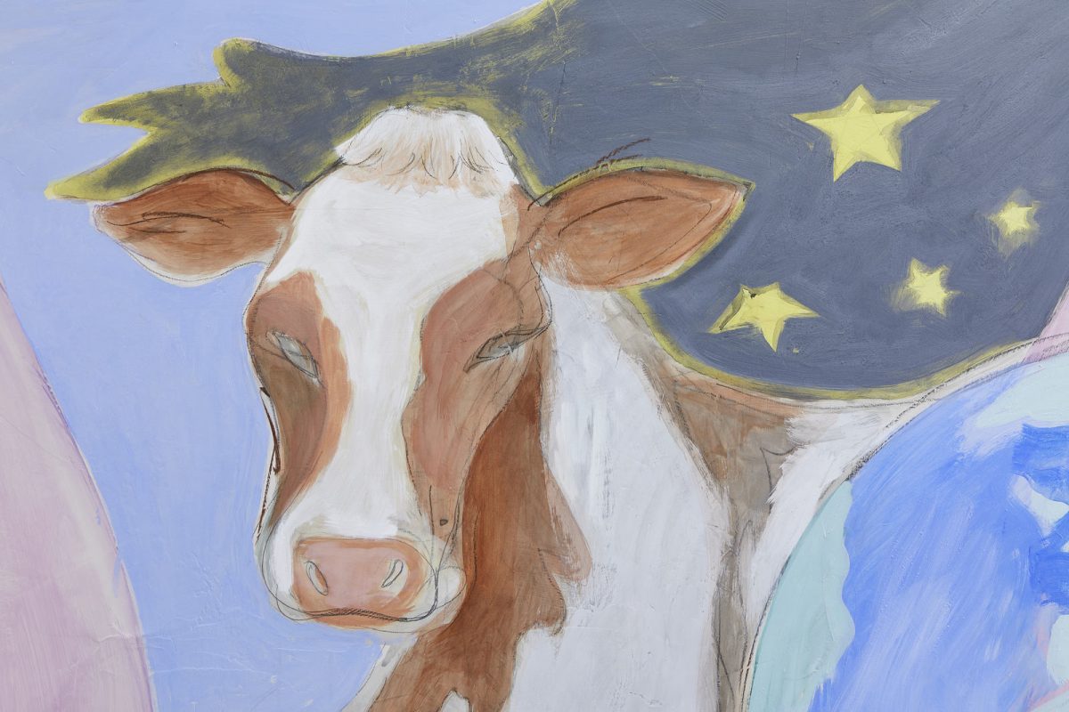 Global Cows at Damien & The Love Guru – Art Viewer