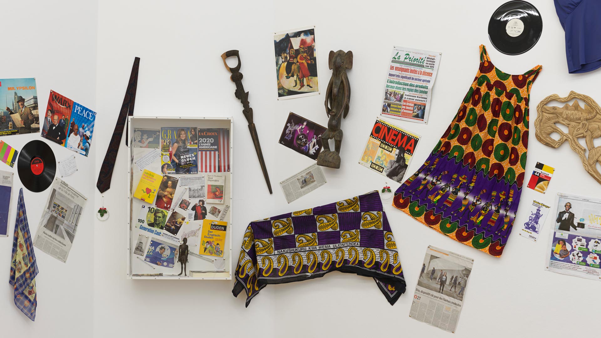 Georges Adéagbo at Barbara Wien – Art Viewer