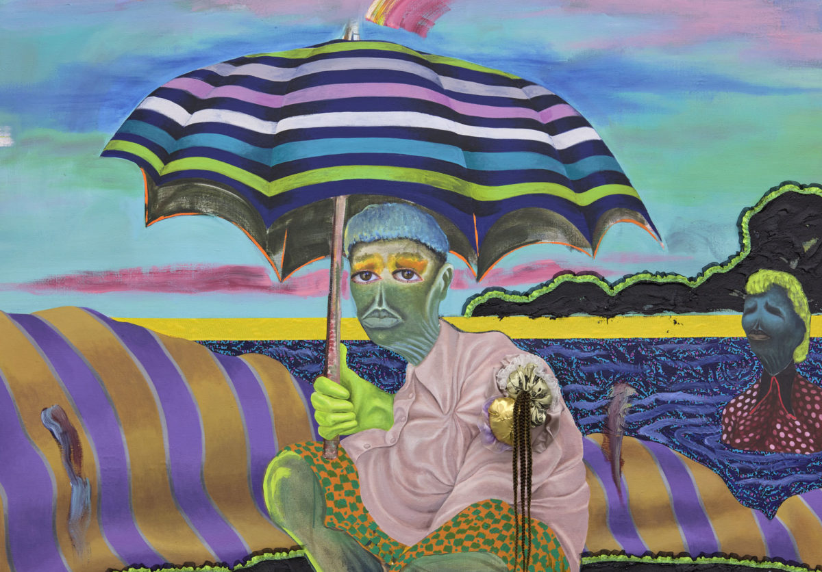 INXS: Never Before Seen Major Works by Simphiwe Ndzube, Moffat Takadiwa, Zhou Yilun at Nicodim ...