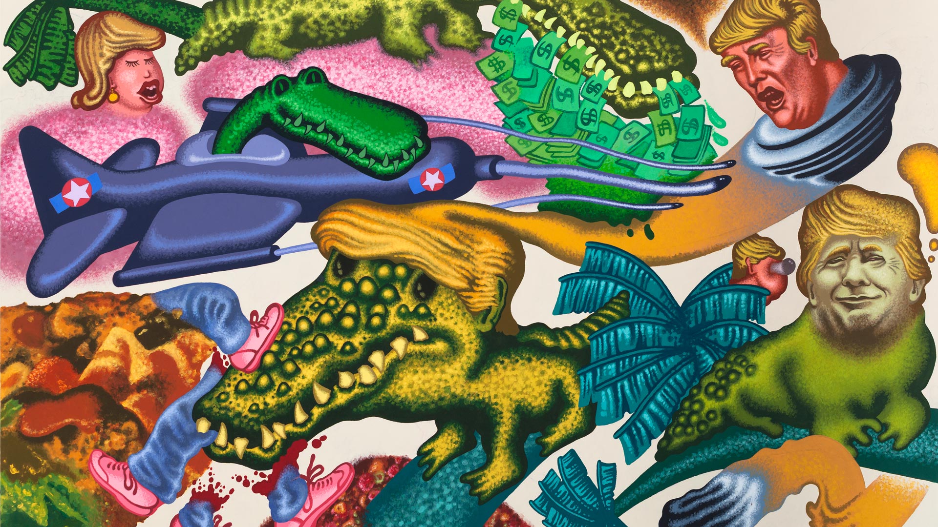 Peter Saul at New Museum – Art Viewer