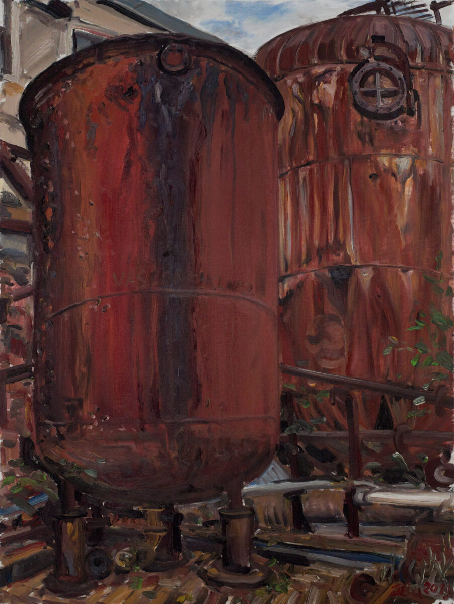 Gheorghe Ilea at Galeria Plan B – Art Viewer