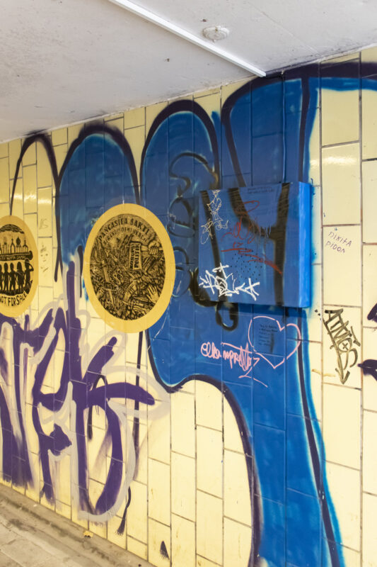 documenta 15: Platz der Deutschen Einheit (Underpass), Rainer-Dierichs ...