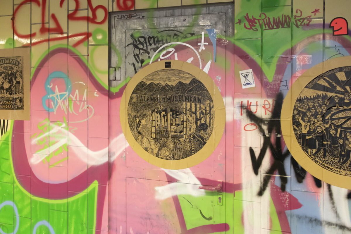 documenta 15: Platz der Deutschen Einheit (Underpass), Rainer-Dierichs ...