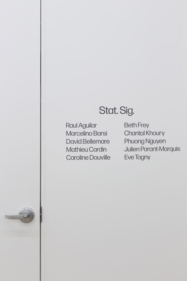 Stat.Sig. at Tap Art Space – Art Viewer