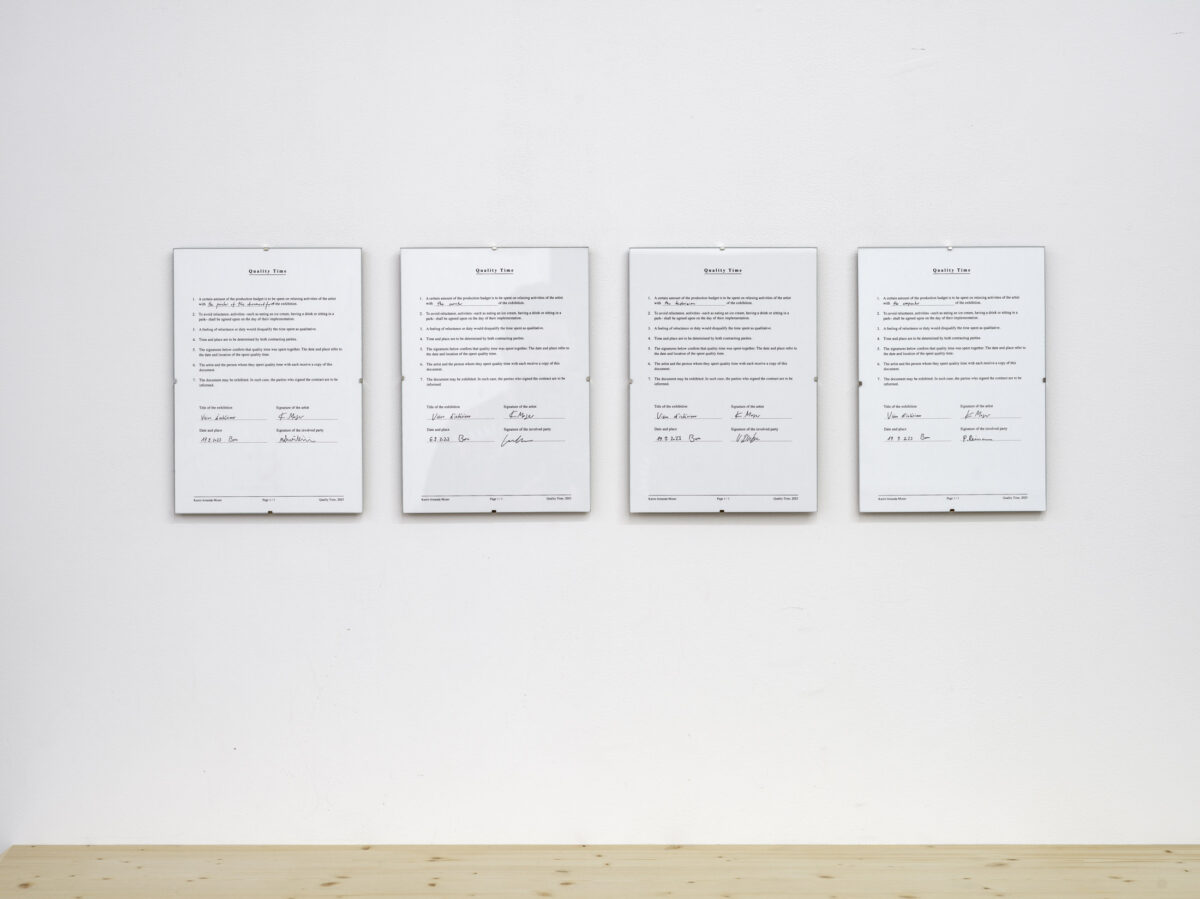 Karen Amanda Moser at Stadtgalerie Bern – Art Viewer
