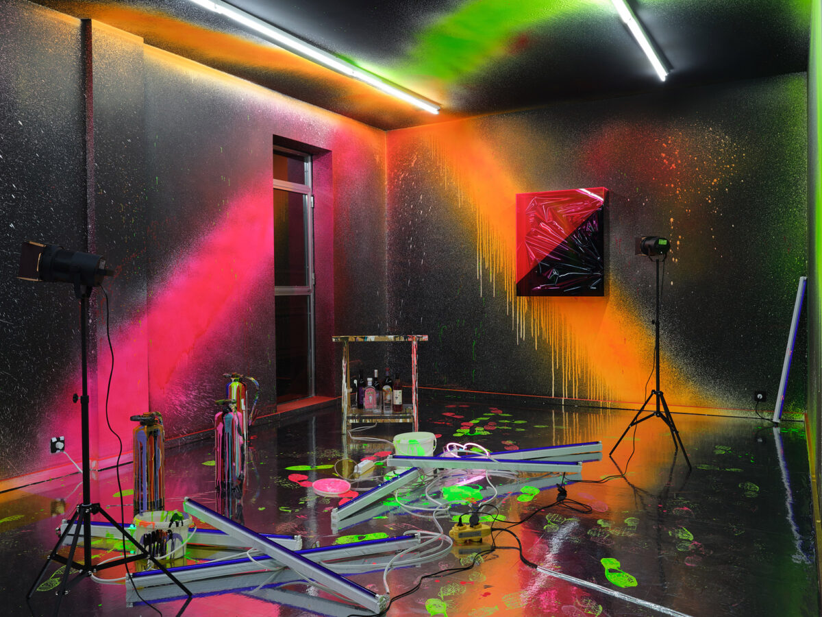 Anselm Reyle at Tick Tack – Art Viewer