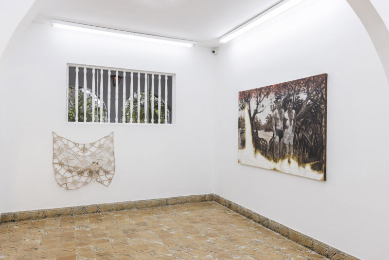 Ada del Pilar Ortiz and Daniel Pabón at Embajada – Art Viewer