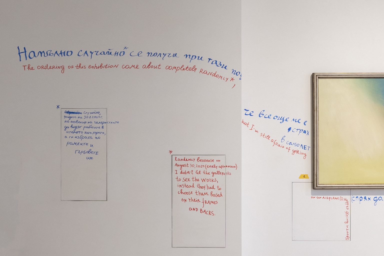 Nedko Solakov at Sarieva at DOT Sofia – Art Viewer