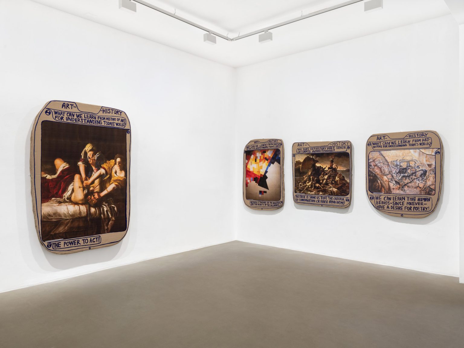 Thomas Hirschhorn at Galerie Chantal Crousel, Paris – Art Viewer