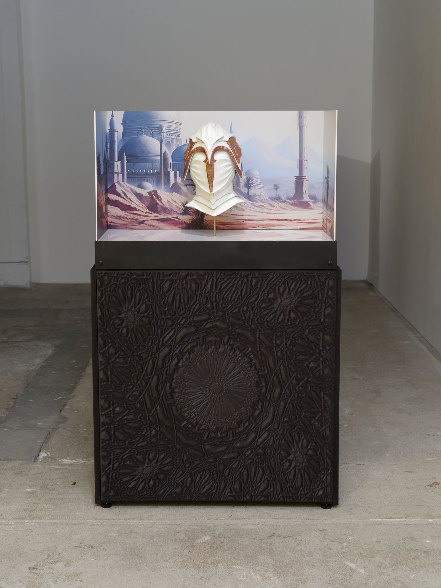 Sara Ouhaddou and Mounir Ayache at Passerelle Centre d’art contemporain ...