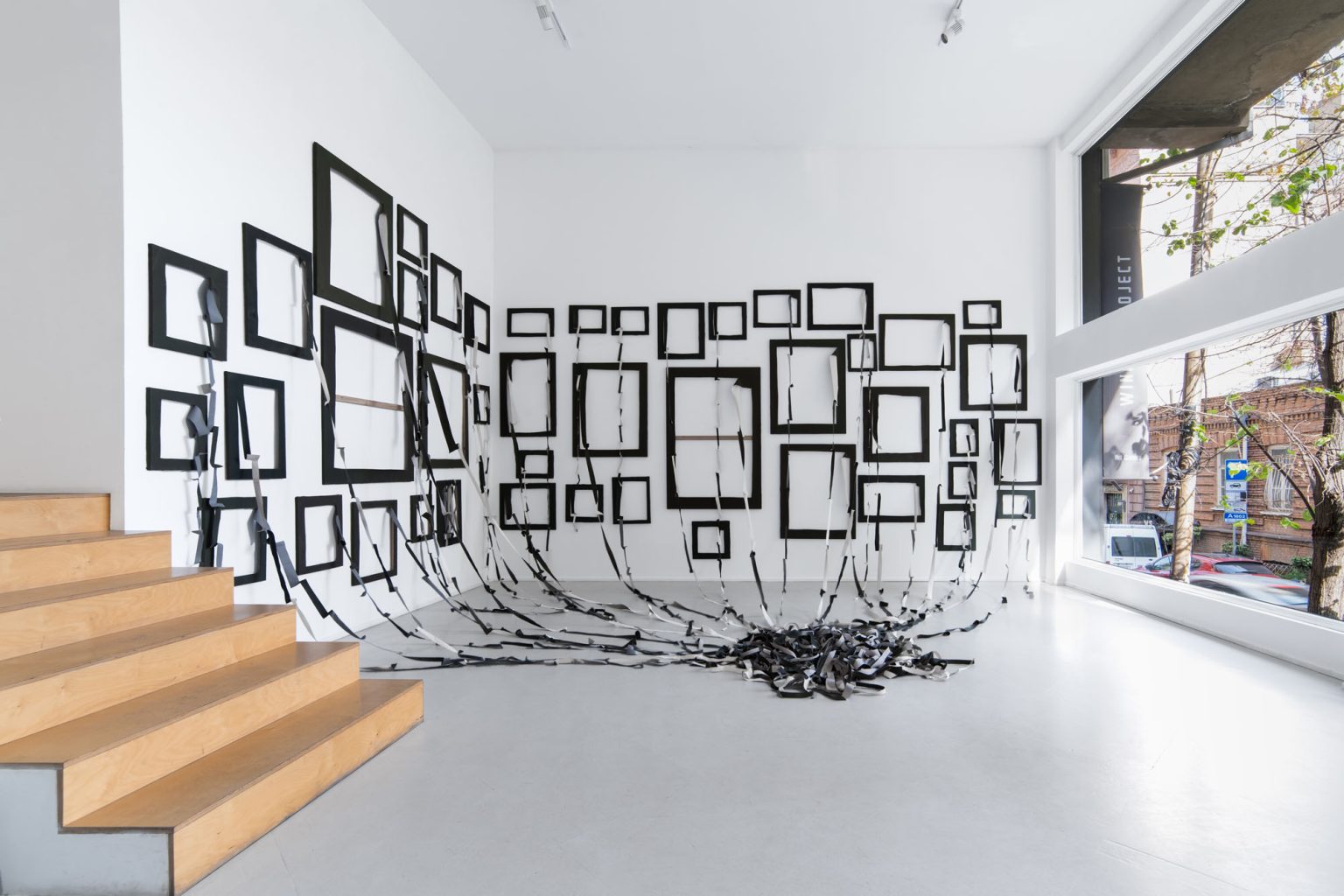Koka Ramishvili and Vakhtang Kokiashvili at Window Project, Tbilisi ...